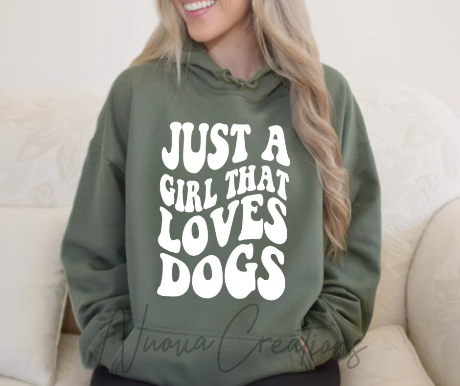 Just a Girl That Loves Dogs SVG Cut File Digital Download Trending ...