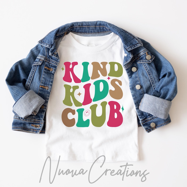 Kind Kids Club SVG, Digital Download, Cut Files, Kid Svg - Etsy