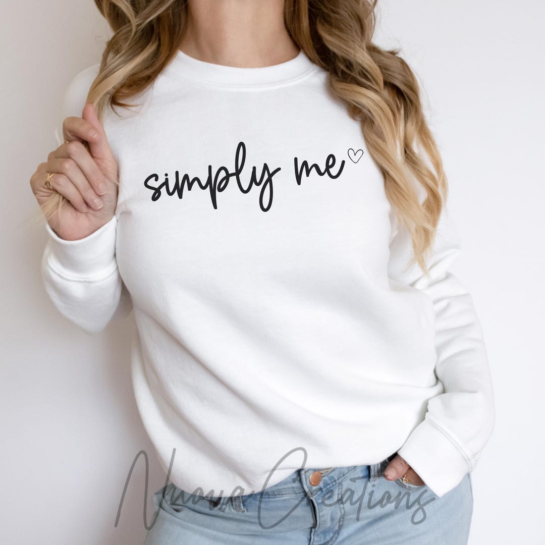 Simply Me SVG, Minimalist Svg - Etsy
