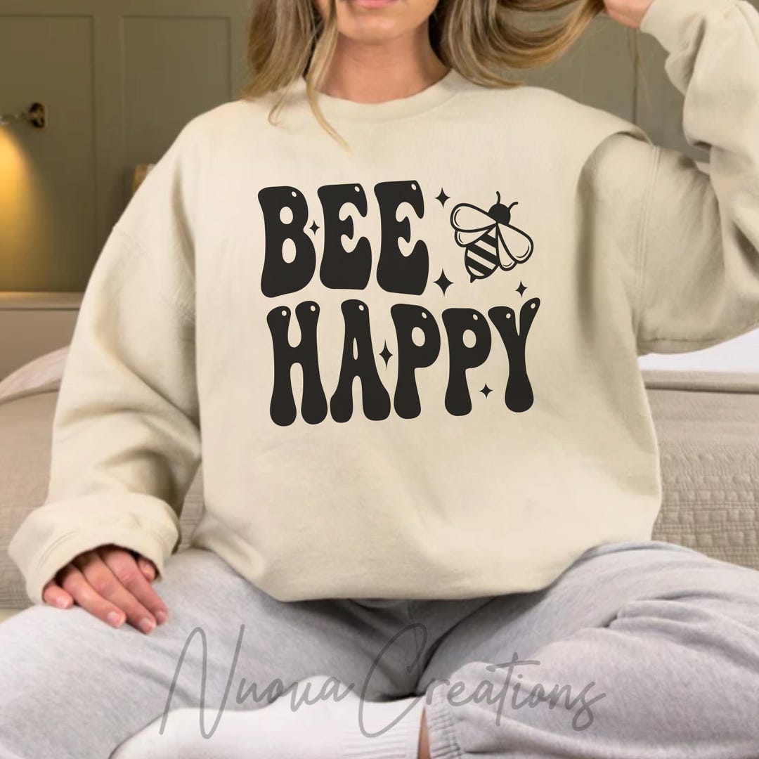 Bee Happy SVG, Bees Svg, Digital Download, Cut Files - Etsy