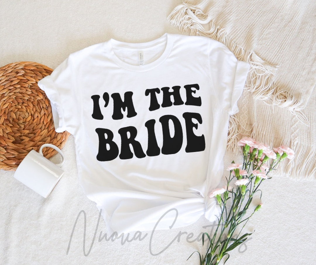 I'm the Bride SVG: Retro Wedding Cut File (digital Download) - Etsy
