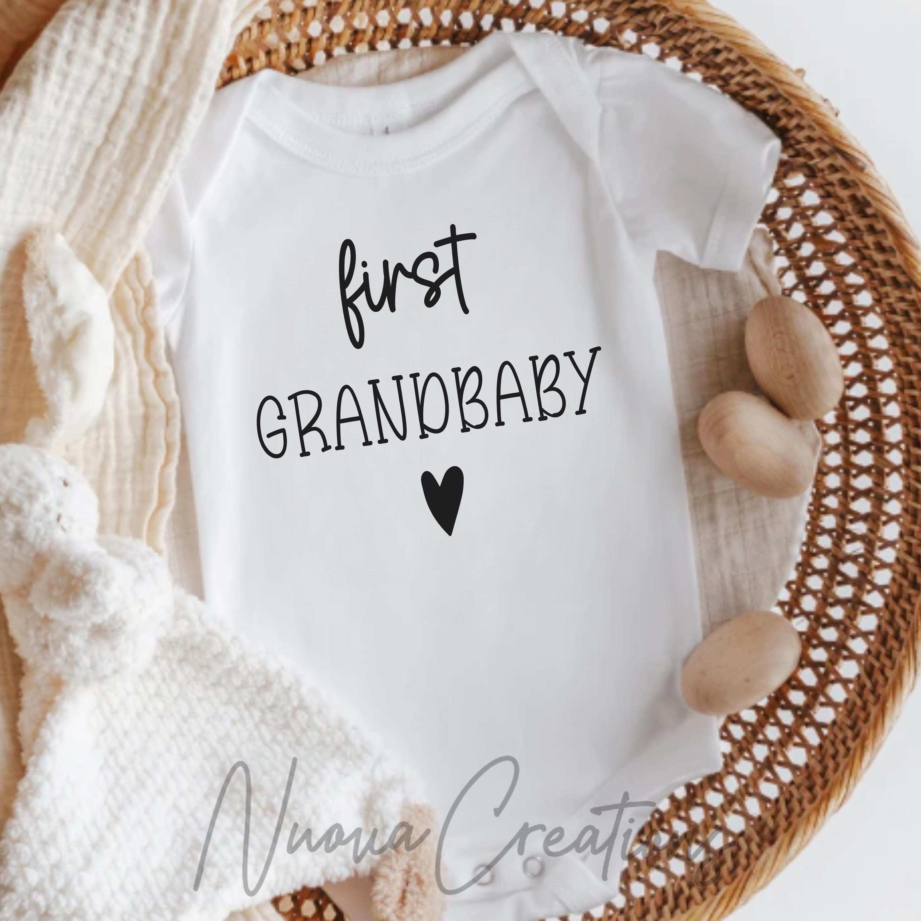 First Grandbaby SVG | Cut File | Digital Download | Trending | Baby ...