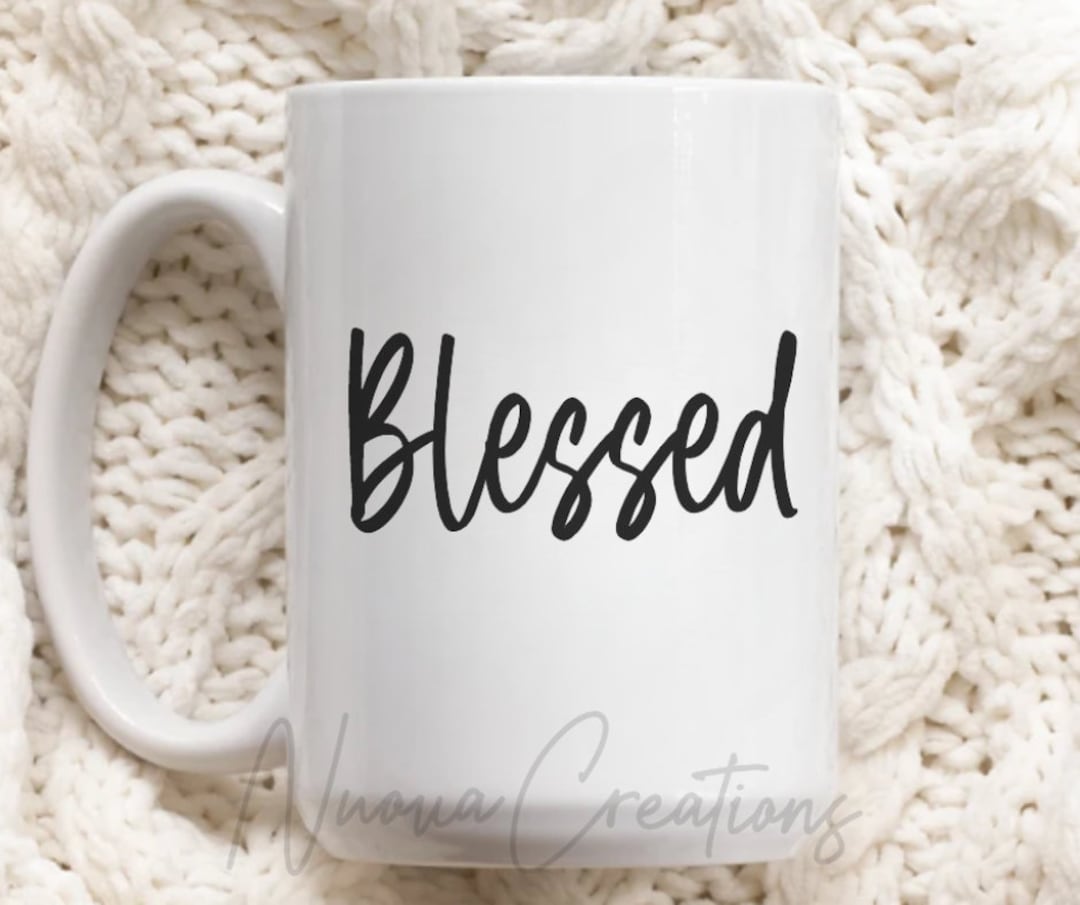 Blessed SVG | Cut File | Digital Download - Etsy