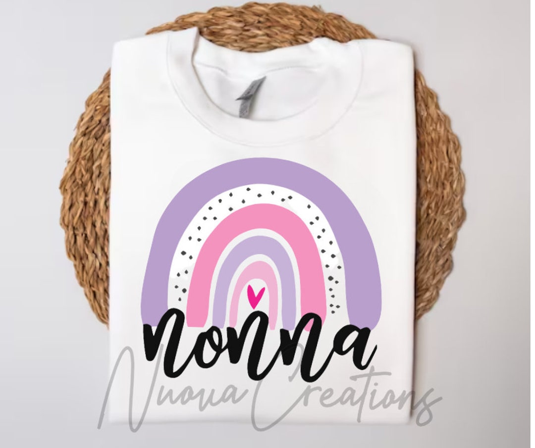Nonna Rainbow SVG | Cut File | Digital Download | Nonna Svg - Etsy