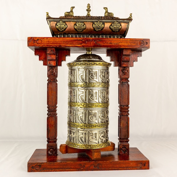 Large Prayer Wheel - Etsy