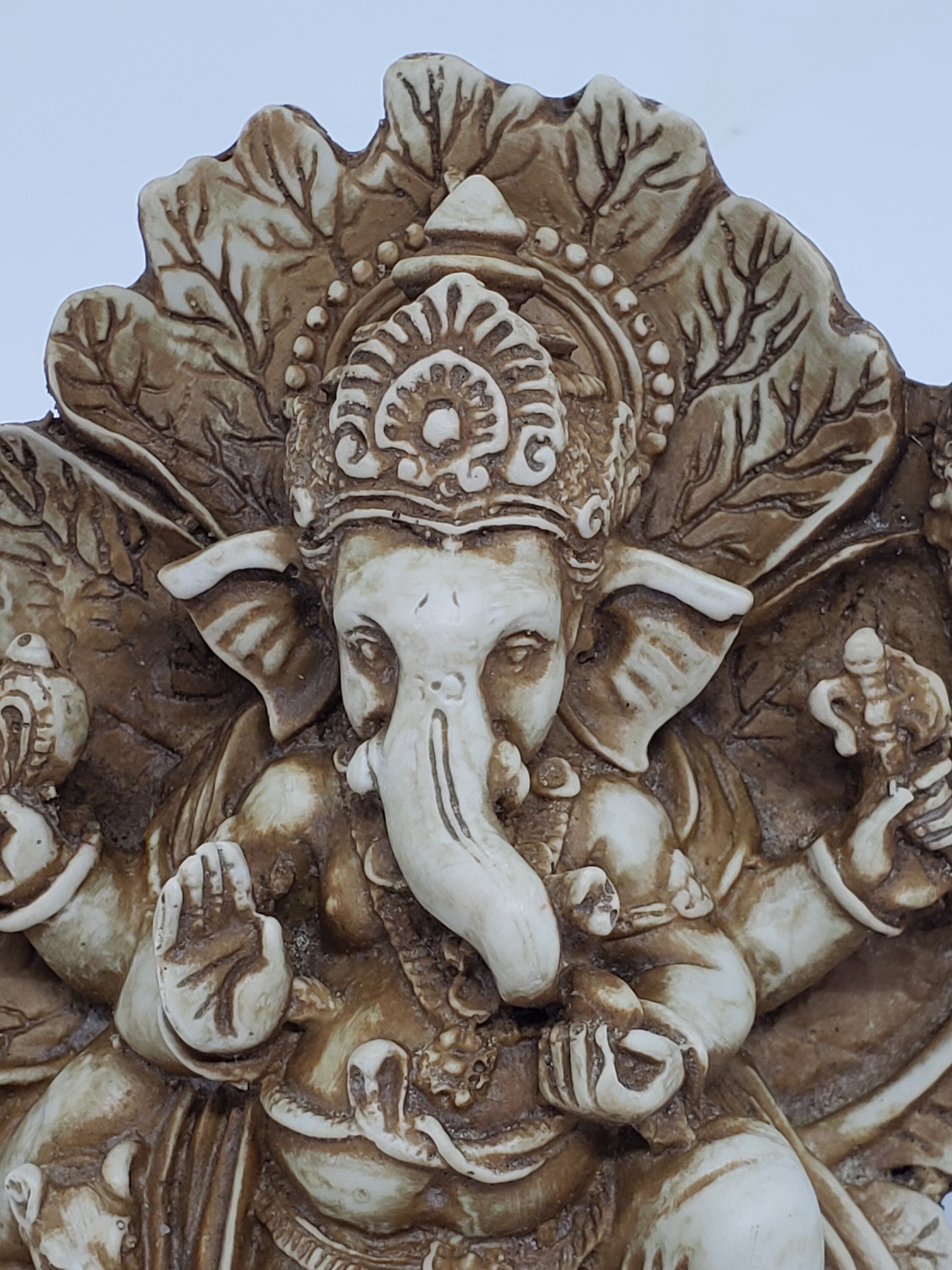 Hermoso Señor Ganesha elefante elefante dios escultura de | Etsy