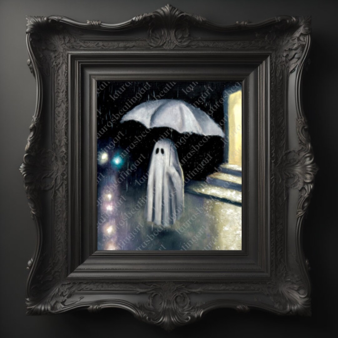 PRINT haunting in the Rain 1317 - Etsy