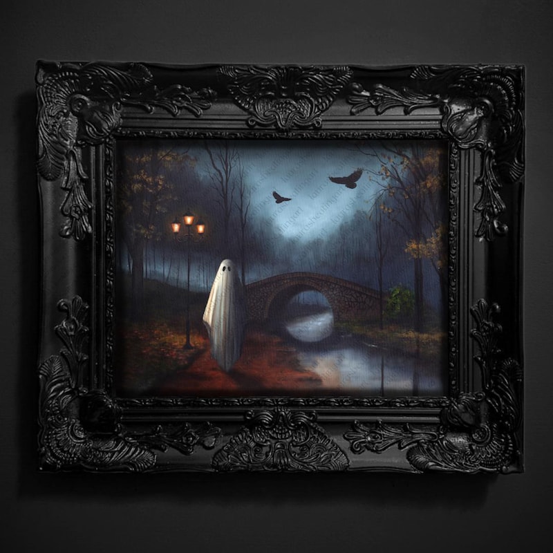 Gothic Ghost Post It - Etsy