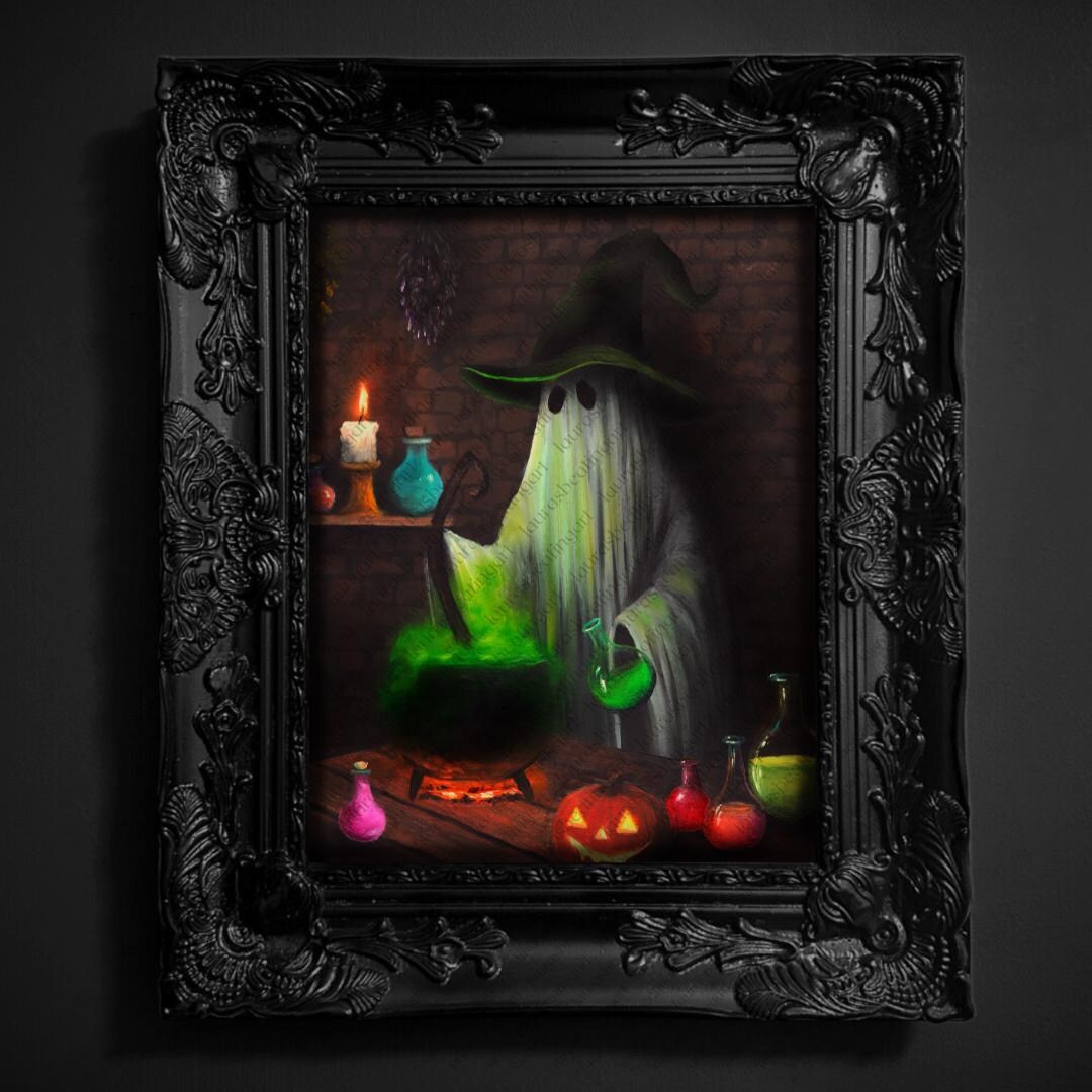 PRINT - "cauldron Craft" (1680) - Etsy