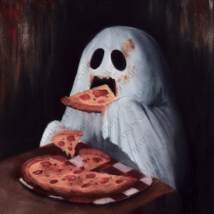 Not AI, Real Art PRINT - "omg Pizza" (1405) - Etsy