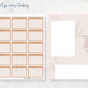 Minimalist Essential Homeschool Planner in Pink - Etsy