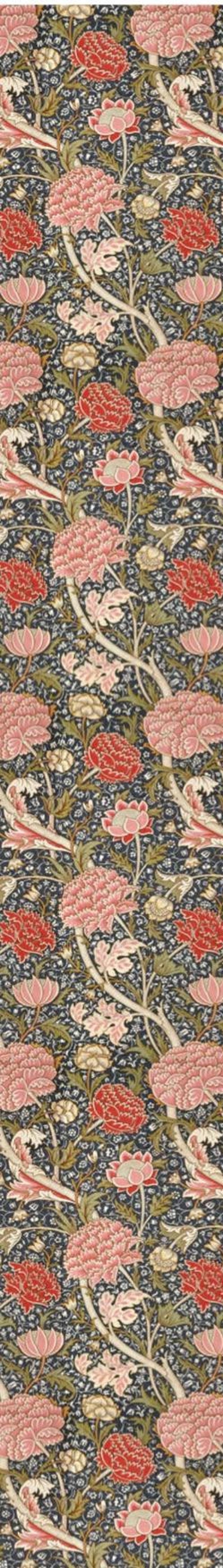 Victorian Dollhouse Wallpaper, Floral Print, A4 Sheet (digital Download ...