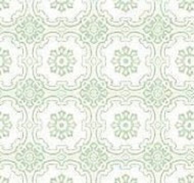 Green 1990's Tile Wallpaper: 12th Scale A4 PDF Sheet (digital Download ...