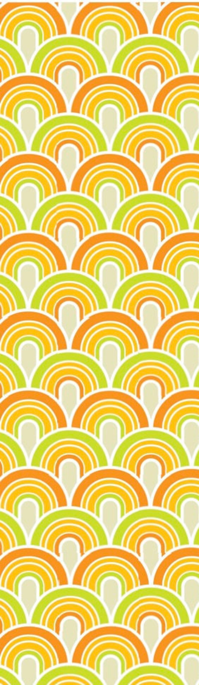Instant Download 1960's Retro Wallpaper A4 PDF Sheet 12th - Etsy