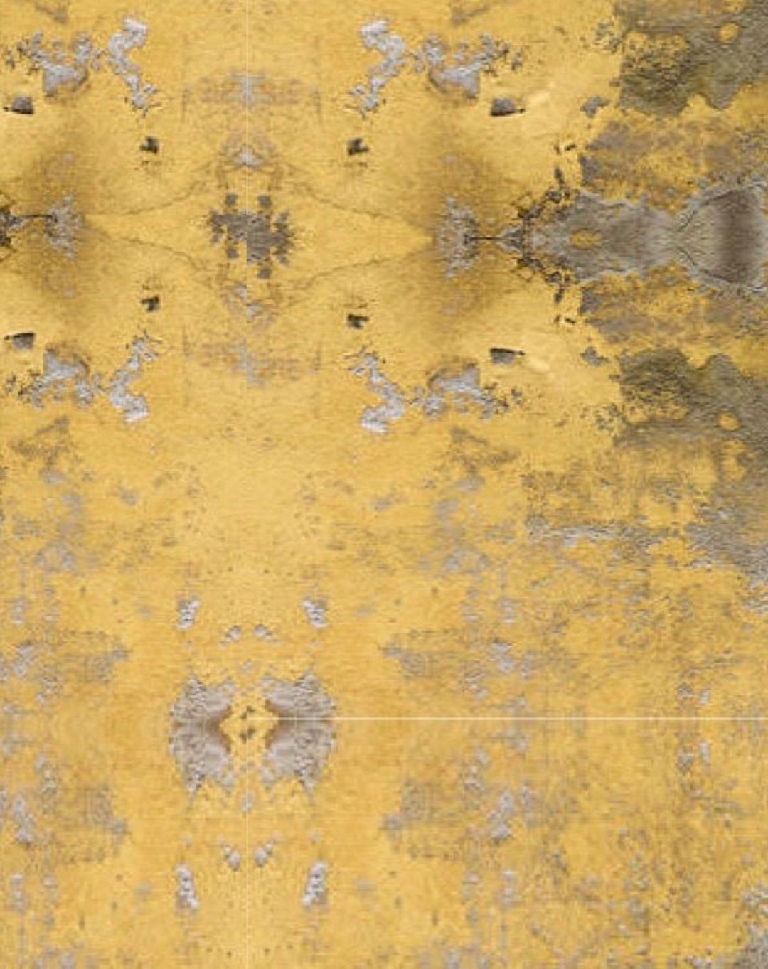 Instant Download Distressed Gold Tone Wallpaper A4 PDF Sheet 12th Scale ...