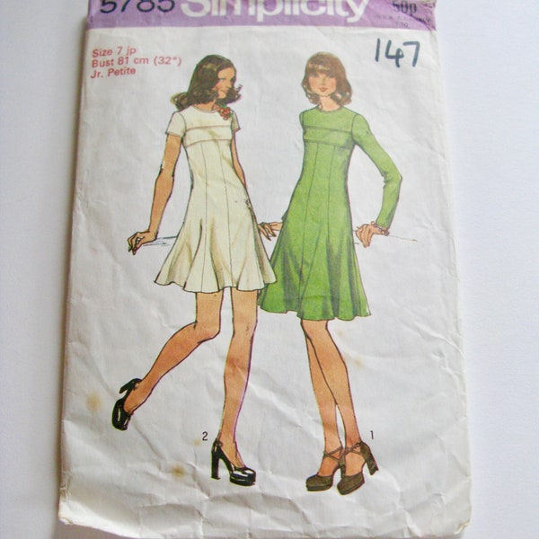 Mini Dress Pattern - Etsy UK