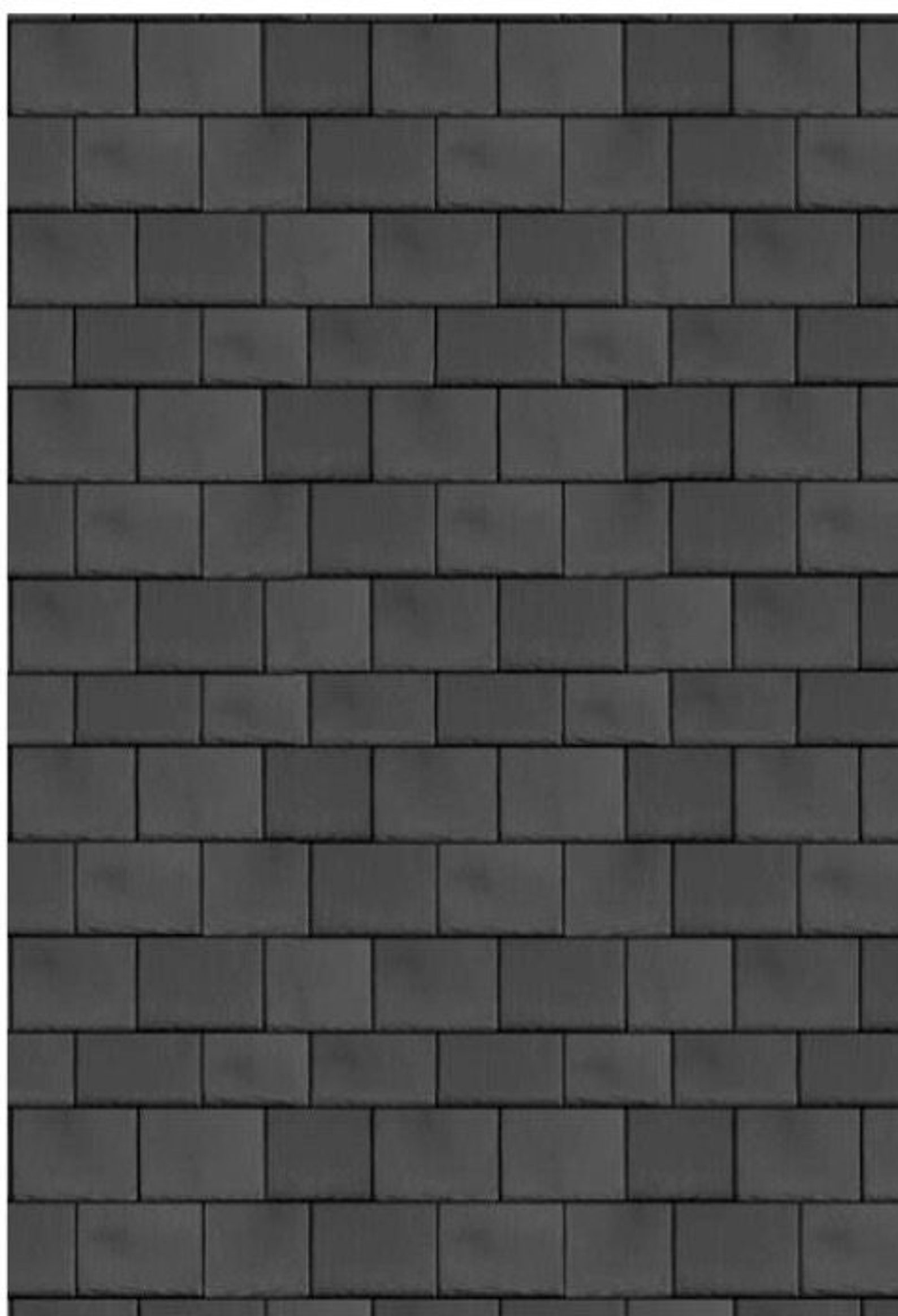 Instant Download Roof Slate Wallpaper A4 PDF Sheet 12th Scale | Etsy