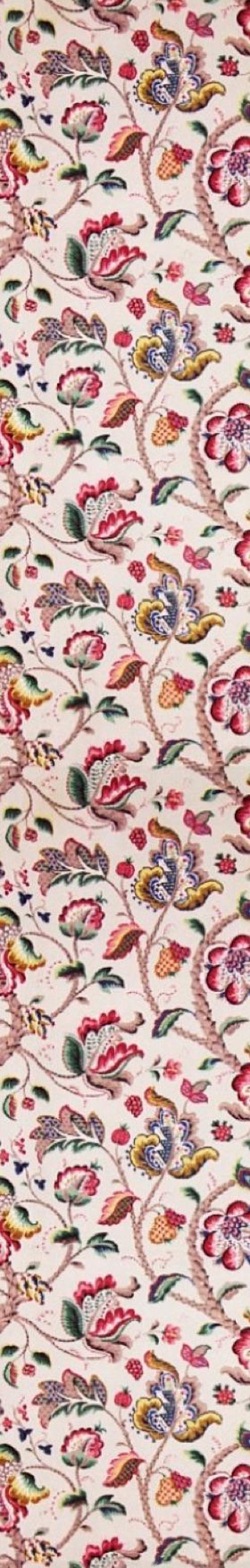 Tudor Floral Dollhouse Wallpaper, A4 Sheet (digital Download) - Etsy