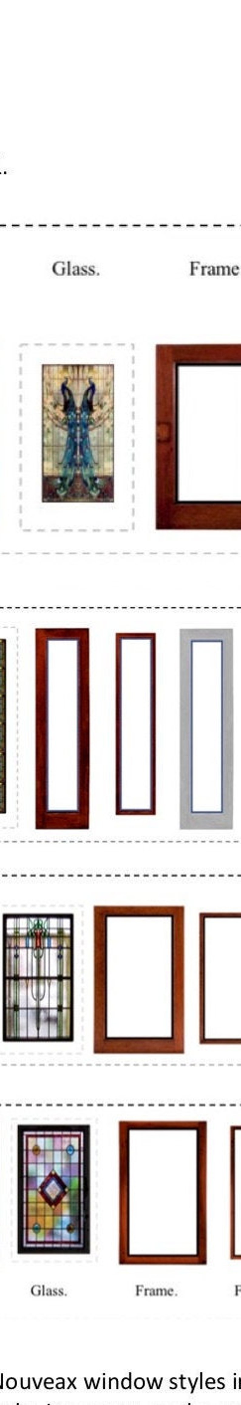 1940s Windows and Frames, Multi Templates, Adjustable Scale (PDF & Jpeg ...