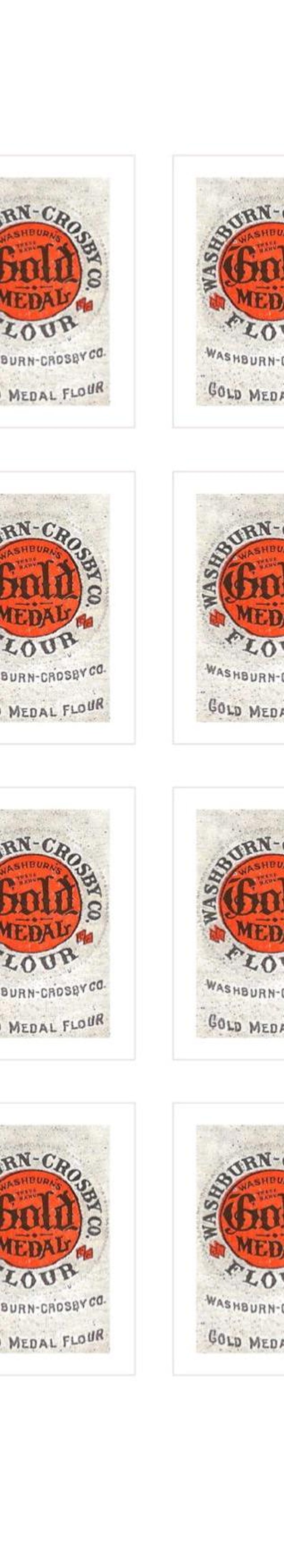 Vintage Gold Medal Flour Sack Labels for Dolls (digital Download) - Etsy