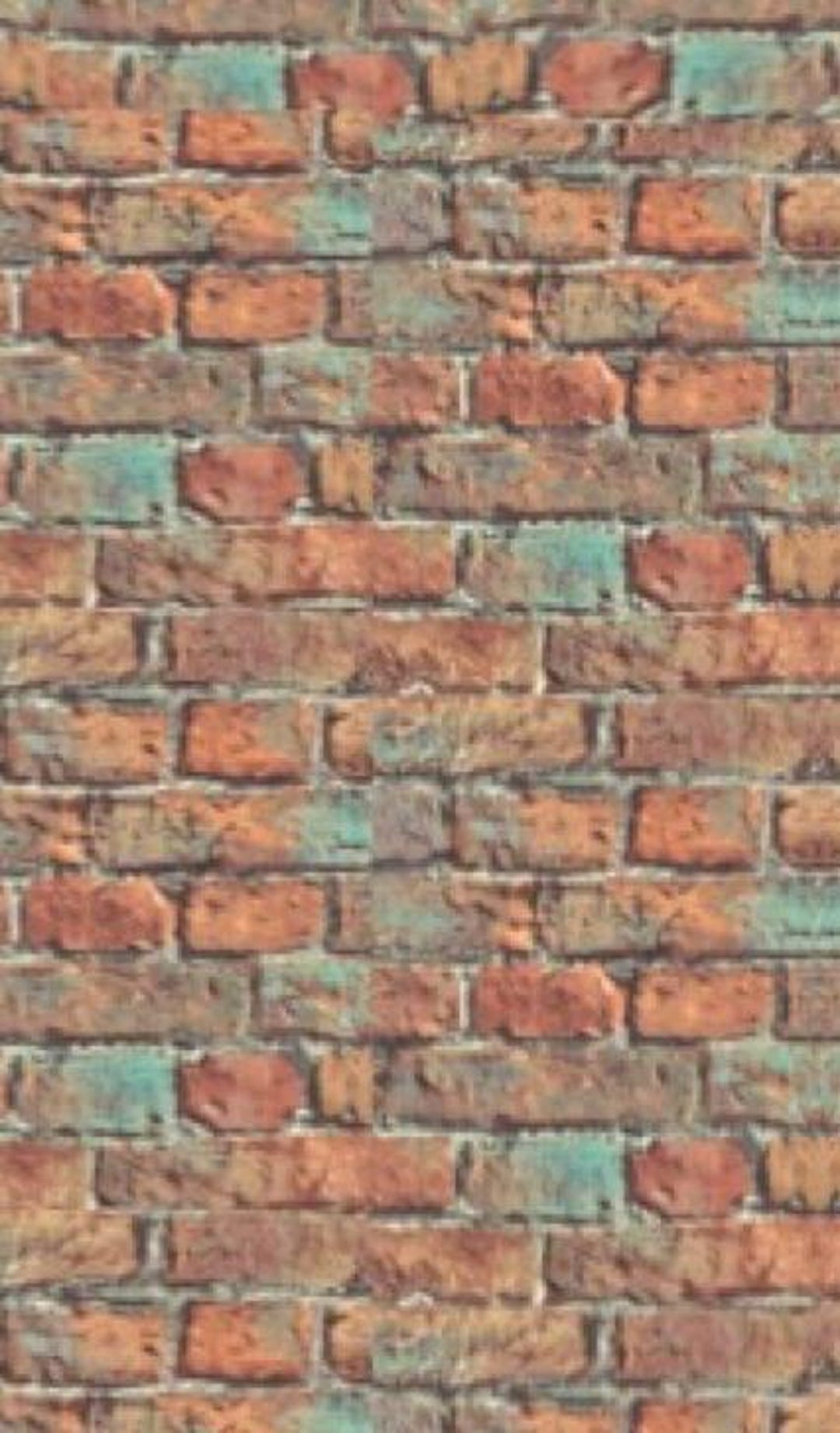 Dollhouse Copper Brick Wallpaper: A4 Sheet (digital Download) - Etsy UK