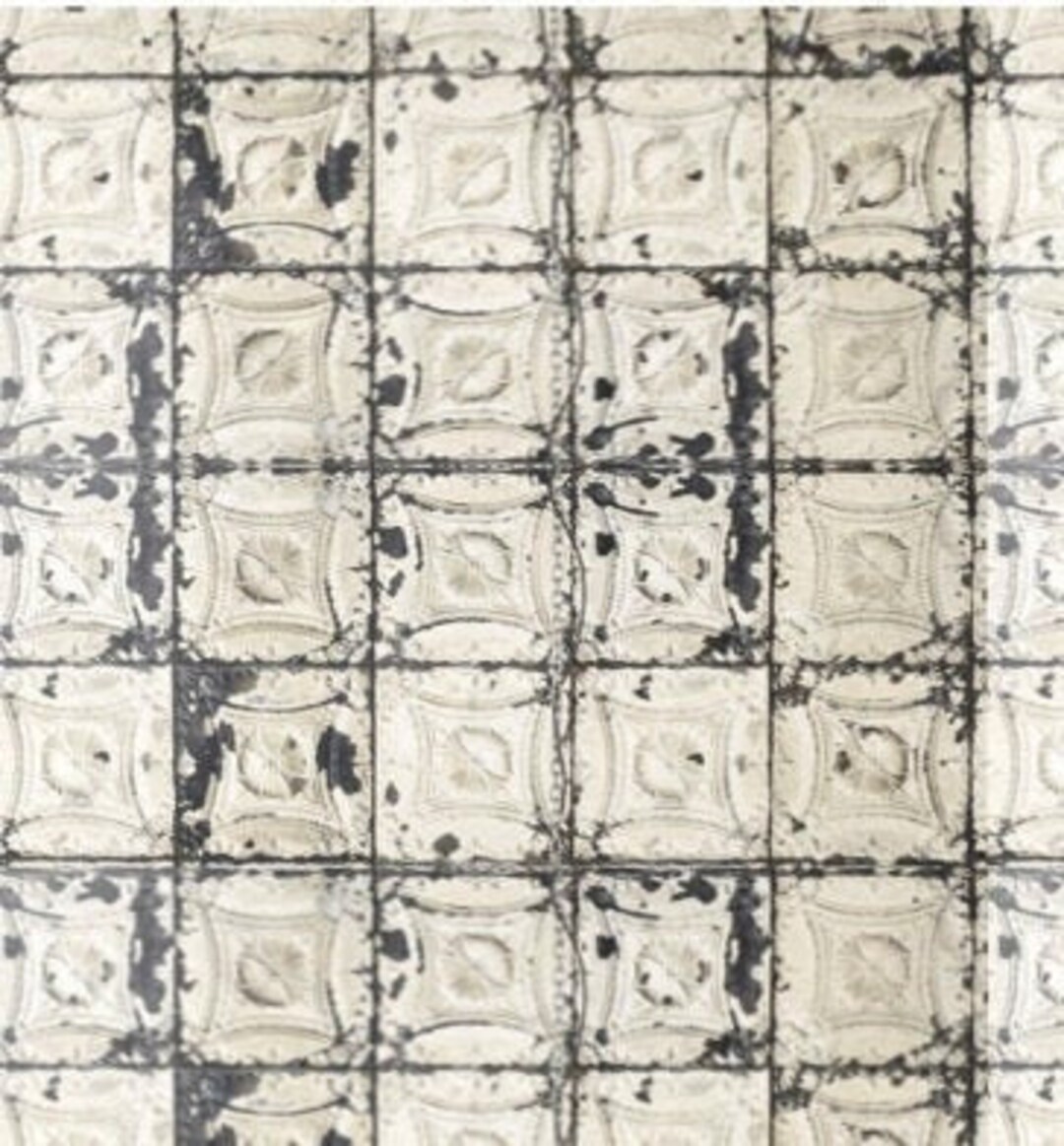 Instant Download Distressed Victorian Tiles Wallpaper A4 PDF - Etsy