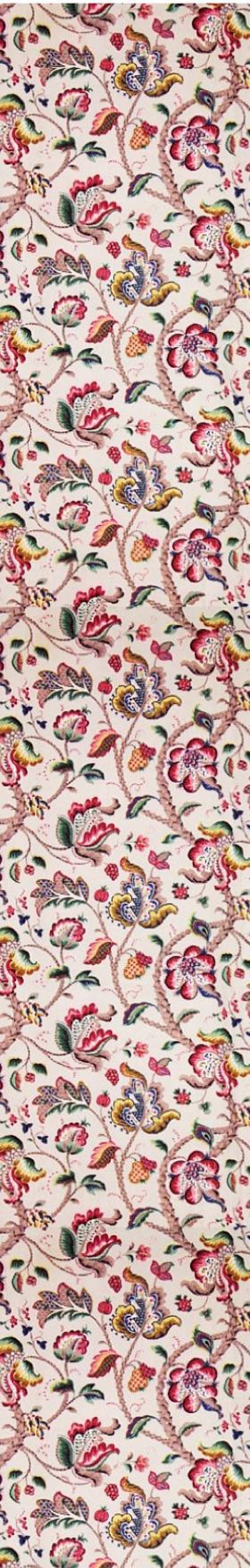 Tudor Floral Dollhouse Wallpaper, A4 Sheet (digital Download) - Etsy