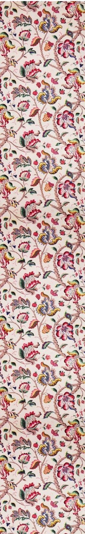 Tudor Floral Dollhouse Wallpaper, A4 Sheet (digital Download) - Etsy