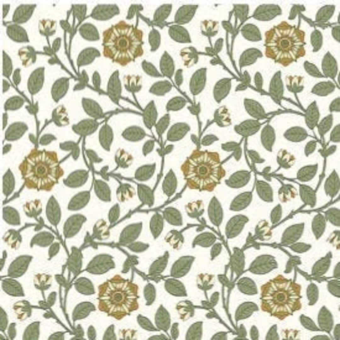 Instant Download Tudor Rose Wallpaper A4 PDF Sheet 12th 24th and 48th ...