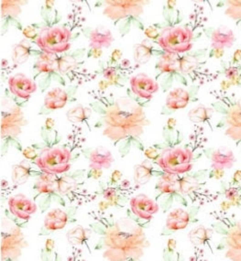 Instant Download Cottage Style wallpaper A4 PDF sheet 12th | Etsy