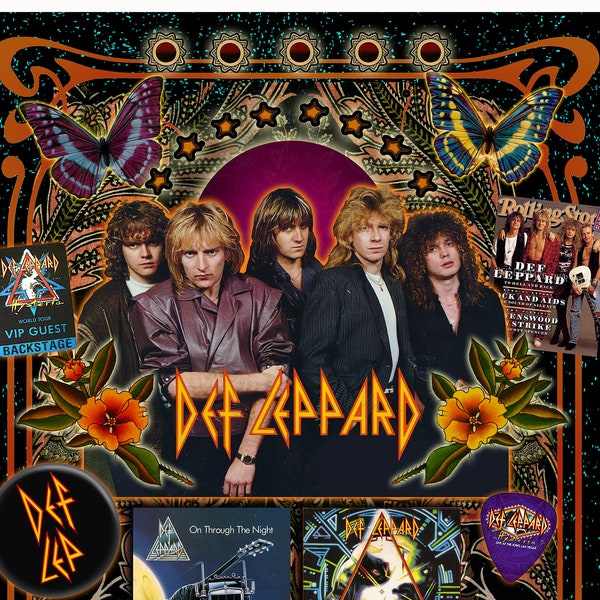 Def Leppard - Etsy