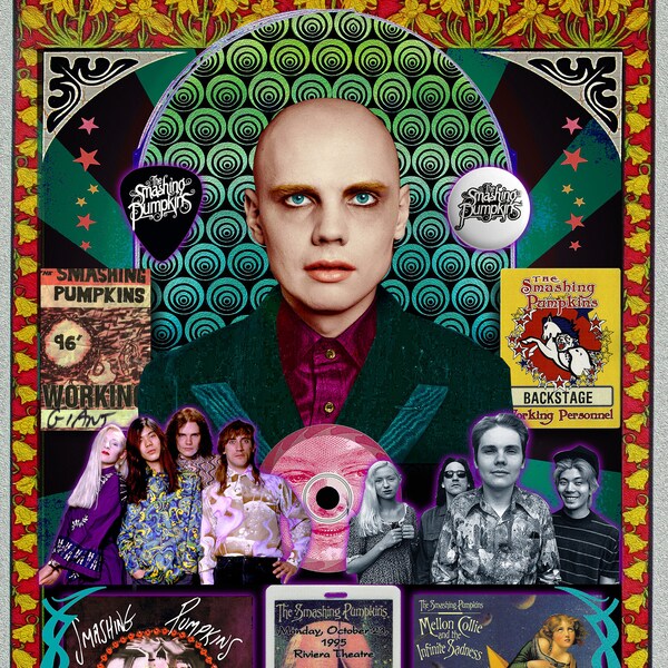 Smashing Pumpkins Poster - Etsy