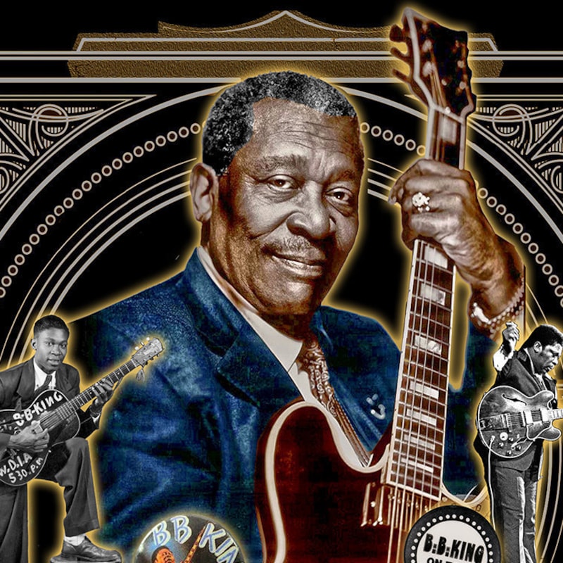 Bb King Art - Etsy