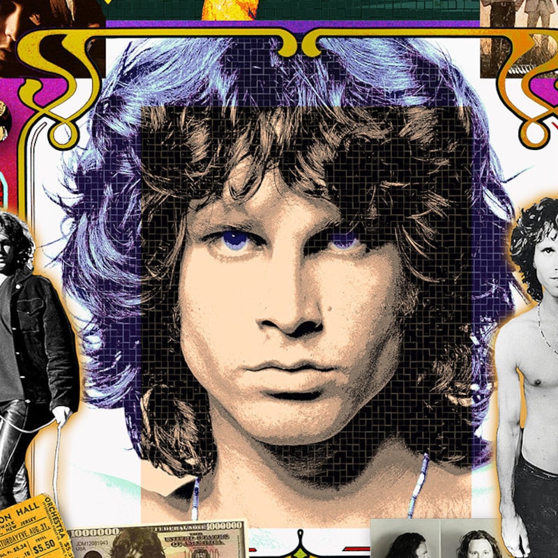 Jim Morrison Poster - Etsy