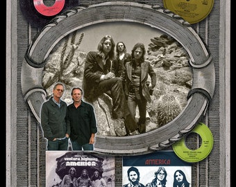 America Band Concert Poster Print Redplanetgraphics - Etsy