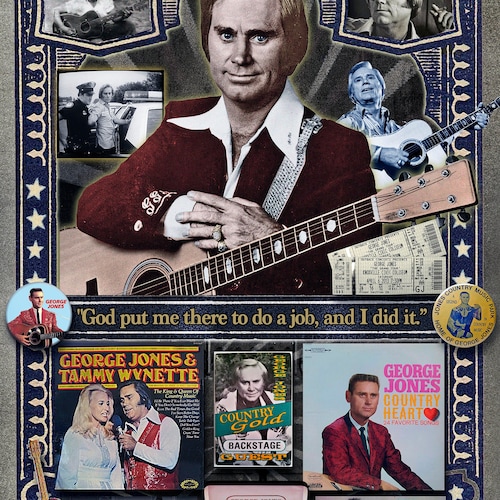 George Jones - Etsy