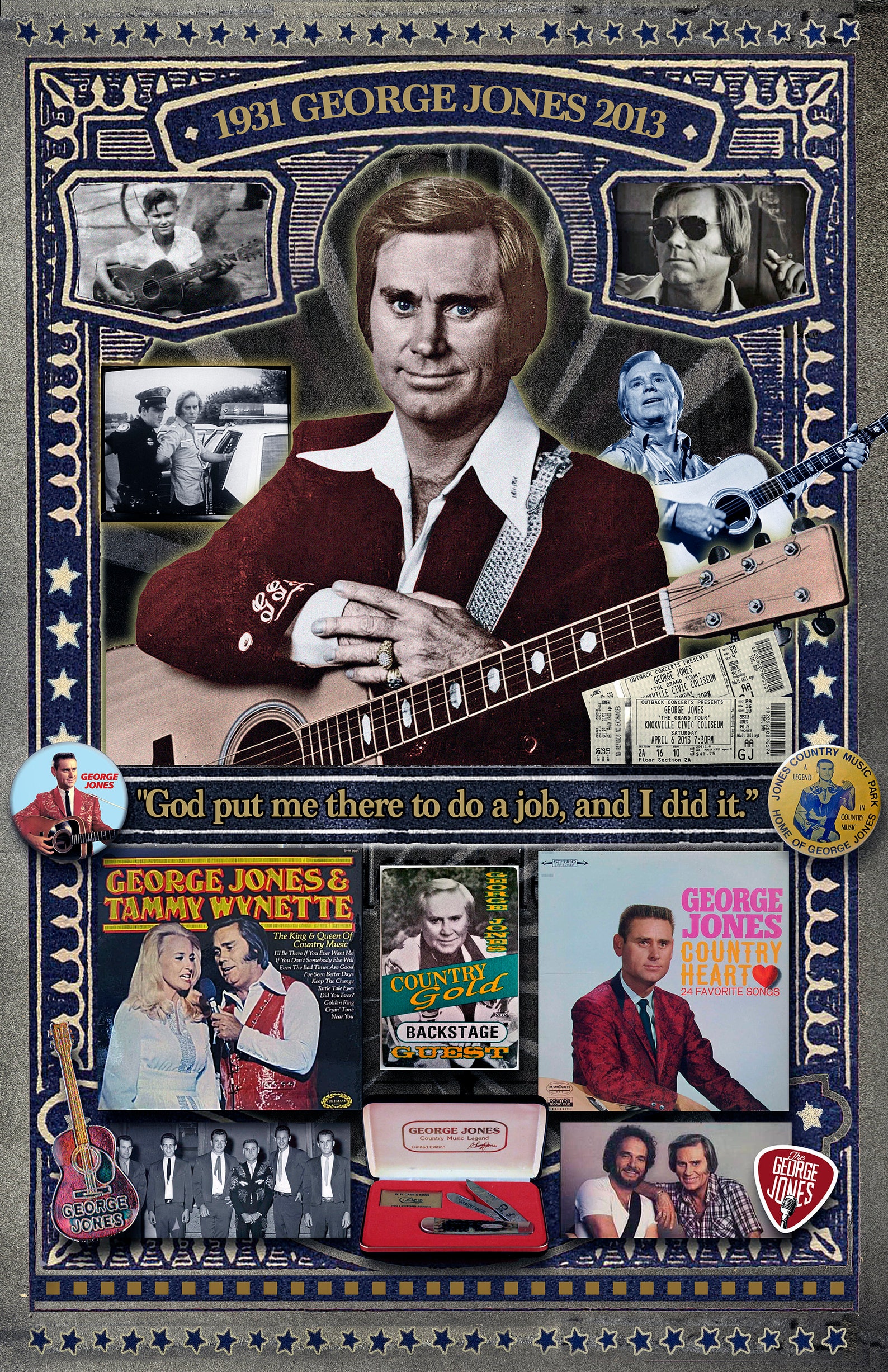 George Jones - Etsy