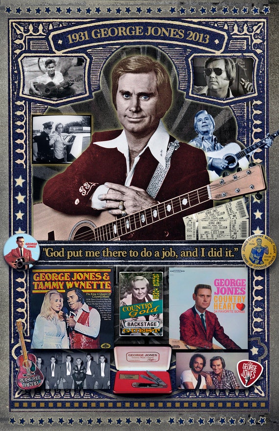 George Jones - Etsy