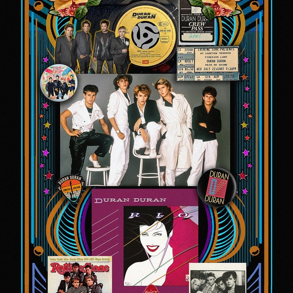 Duran Duran Posters Poster - Etsy
