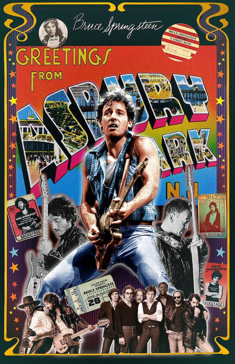 Bruce Springsteen | Etsy