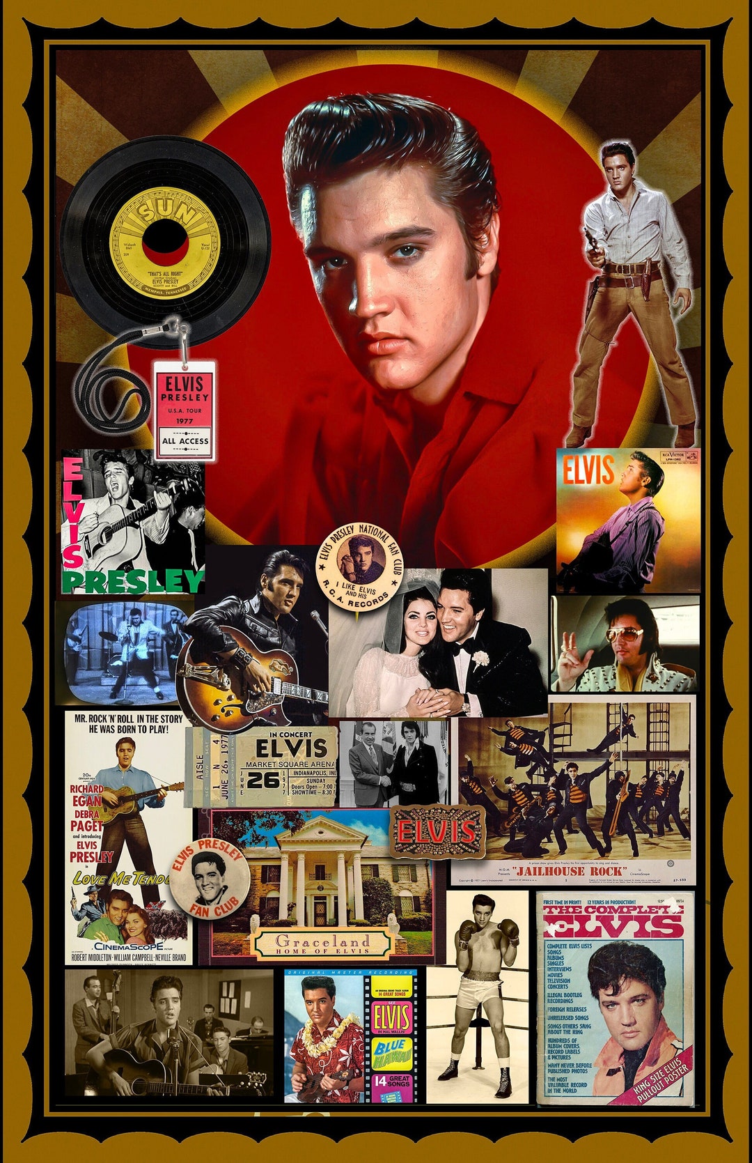 Elvis Presley - Etsy
