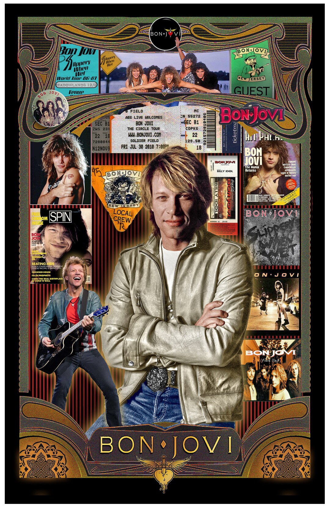 Bon Jovi - Etsy