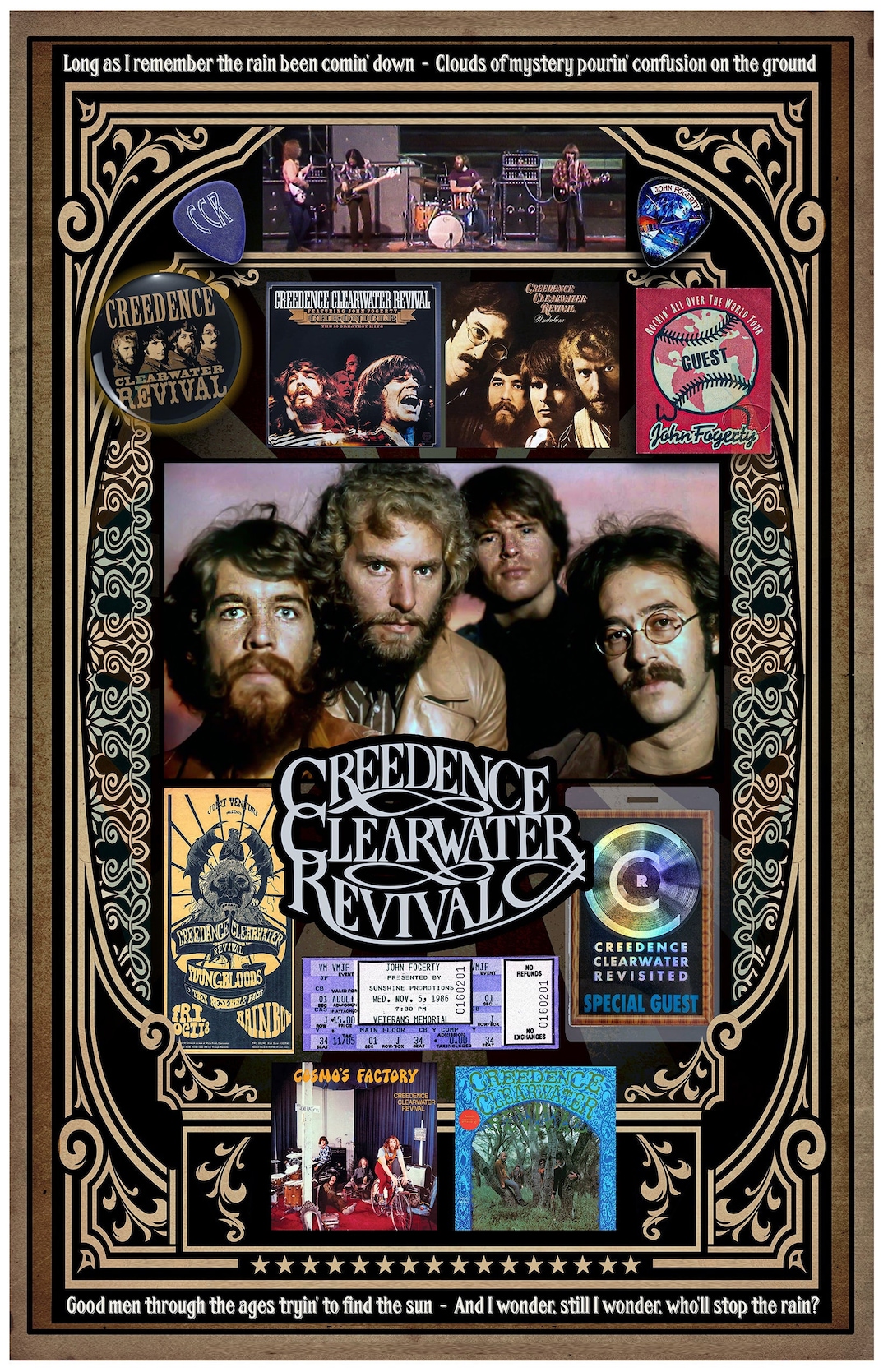 Creedence Clearwater Revival Shipped Same Day - Etsy