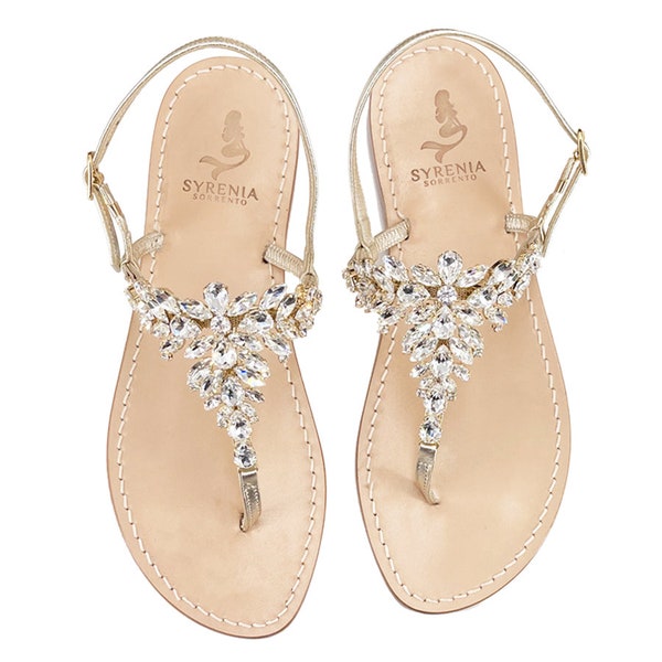 Gold Sandals - Etsy