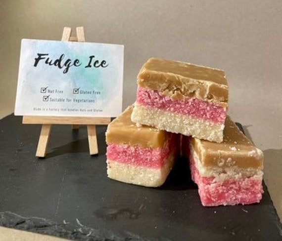 Fudge Ice Handmade Fudge Happy Birthday Happy Christmas I | Etsy