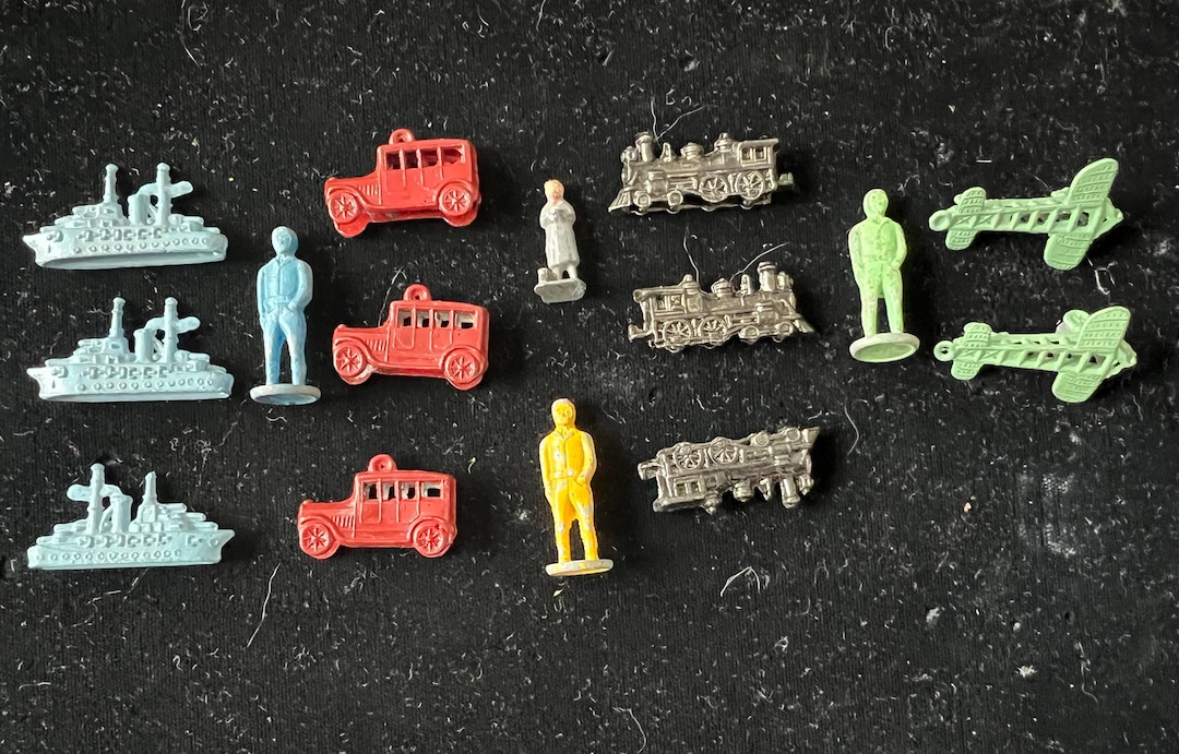 Vintage Cast Metal Cracker Jack Toys/prizes - Etsy