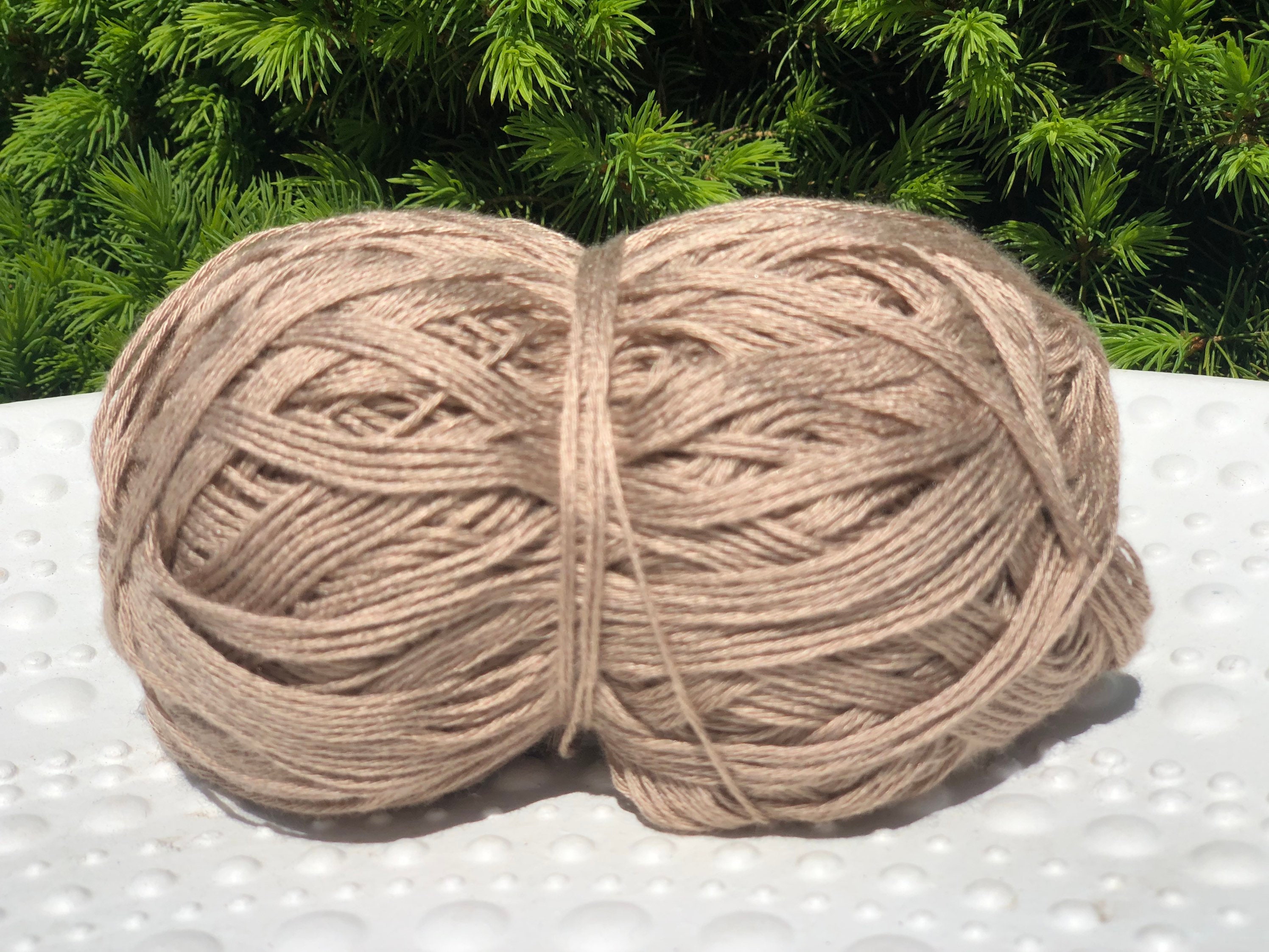 Light Brown Bamboo Yarn 100 % Bamboo Yarn Baby Bamboo Yarn - Etsy