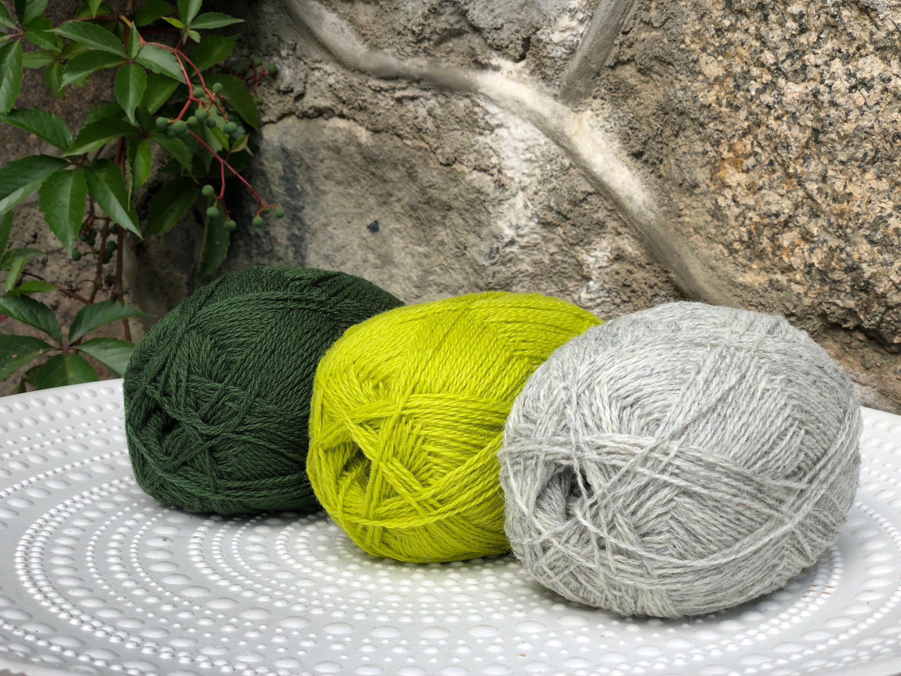 Neon Green New Zealand Wool Yarn 100% Wool Yarn Pattern - Etsy UK