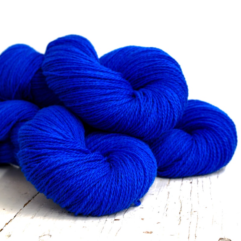 Royal Blue Acrylic Yarn - Etsy