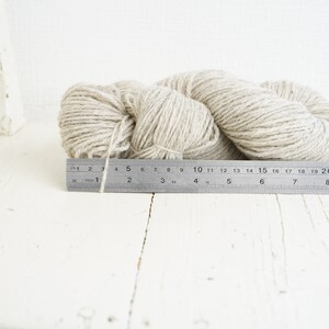 New Zealand Merino Wool Yarn Warm Grey Wool Yarn 100 G/230m Light ...